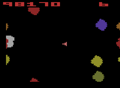 8-Bit City: Asteroids Atari 2600/VCS